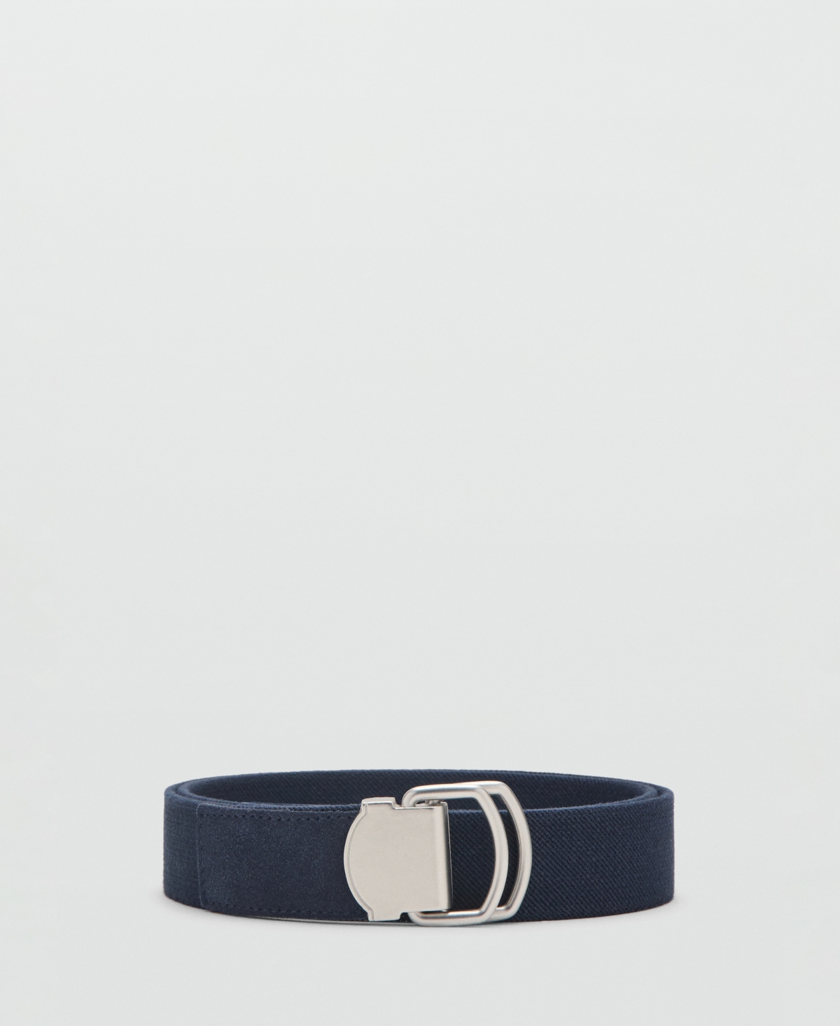 Click here for Mango Mens Leather Mixed Belt - Navy prices
