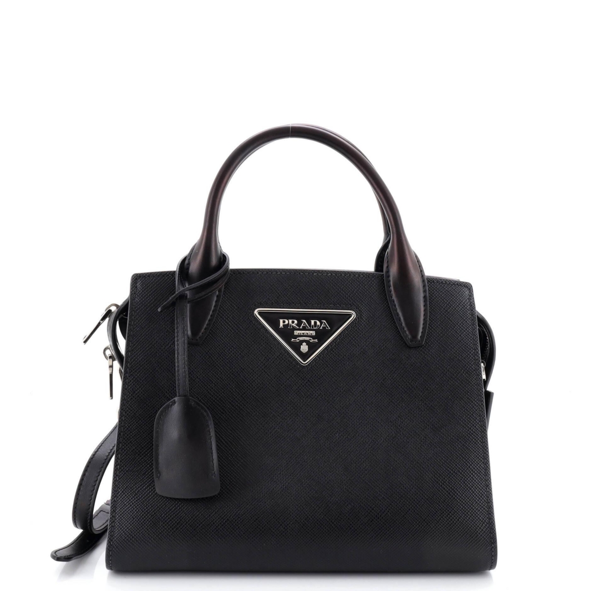 Click here for Pre-Owned Prada Medium Kristen Tote Saffiano Leath... prices