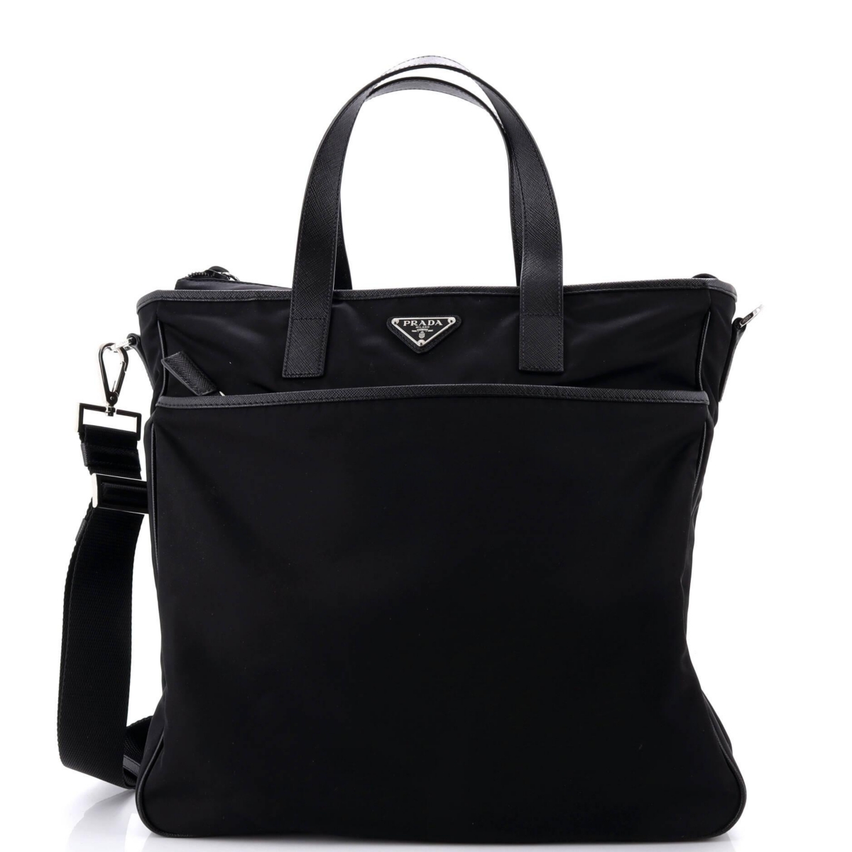 Click here for Pre-Owned Prada Medium Convertible Front Pocket Br... prices