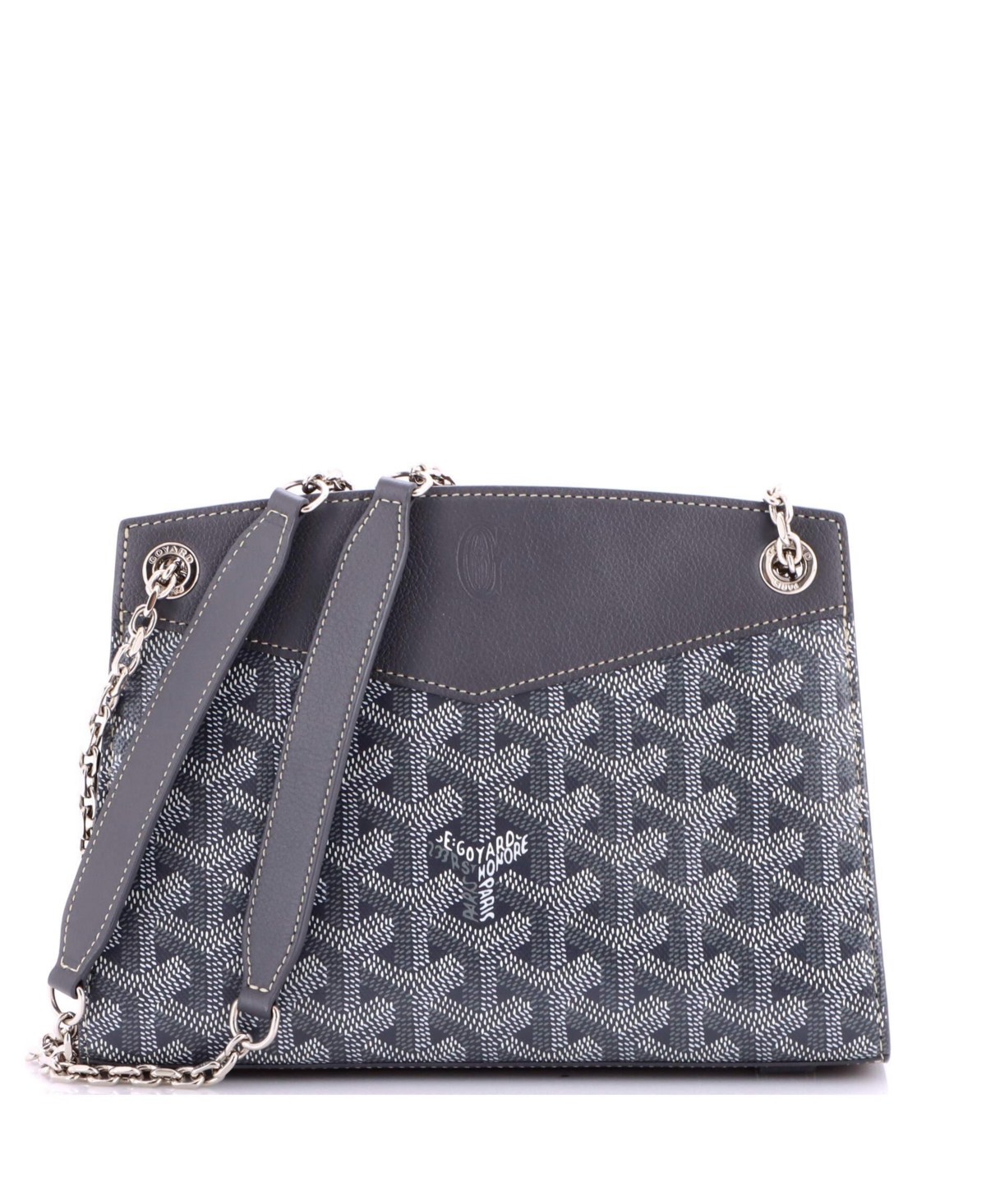 Click here for Pre-Owned Goyard Mini Structured Rouette Chain Sho... prices