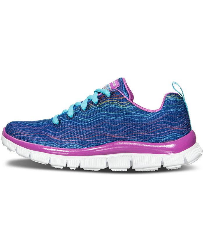 Skechers Girls' Skech Appeal - Eye Catcher Running Sneakers from Finish ...