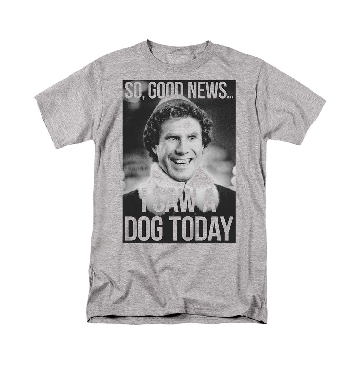 Click here for Elf Mens Must Love Dogs T Shirt - Athletic heather prices