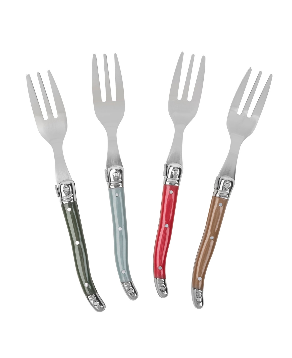 Click here for French Home Laguiole Cake Forks  Set of 4 - Holly... prices