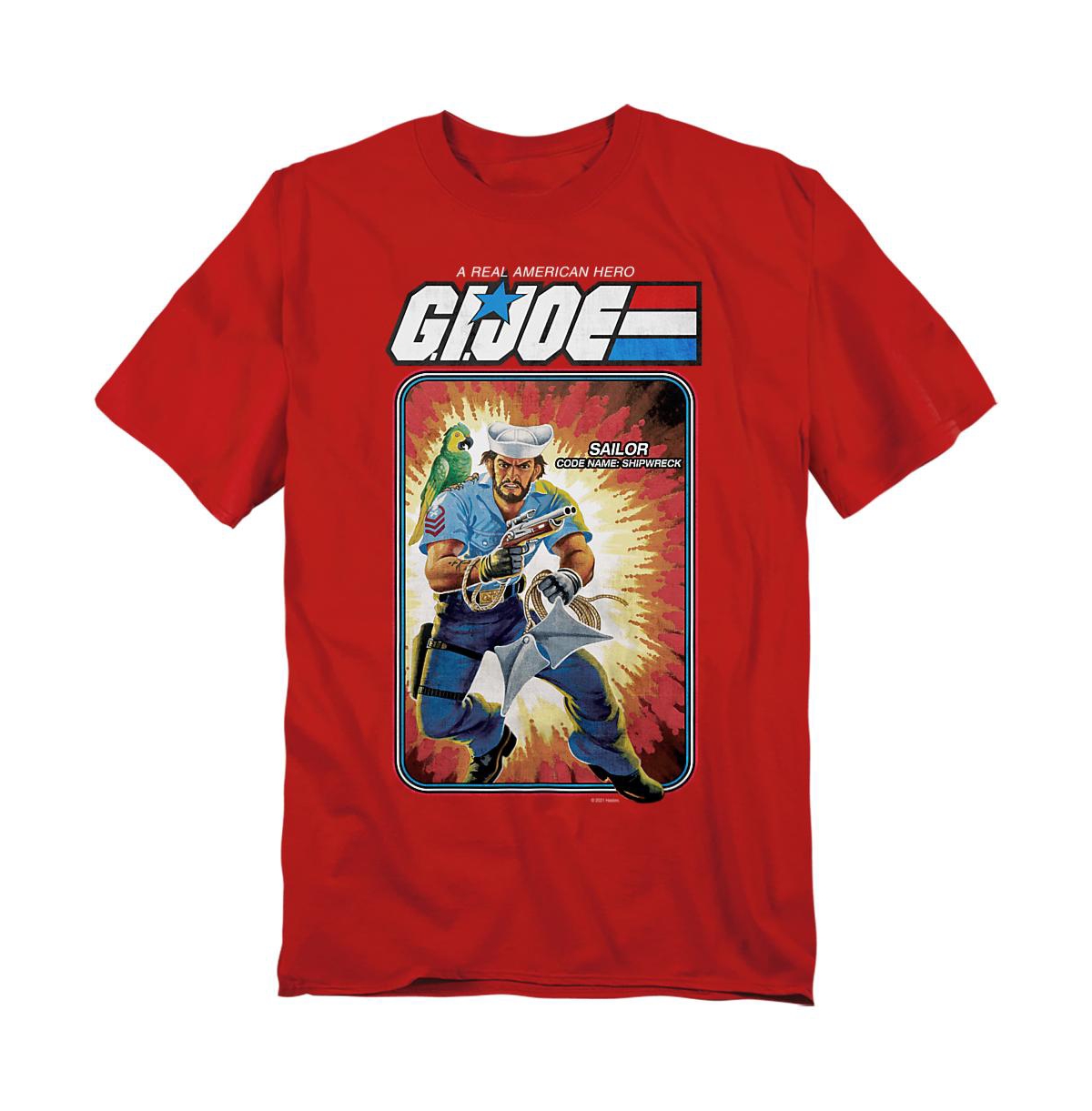 Click here for Hasbro+ Mens + G.i. Joe Shipwreck Card - Red prices