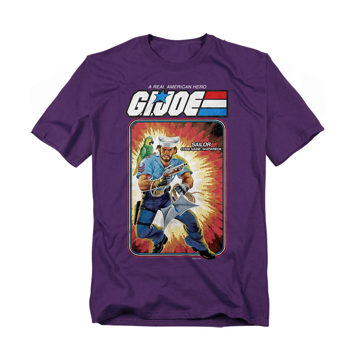 Click here for Hasbro+ Mens + G.i. Joe Shipwreck Card - Purple prices