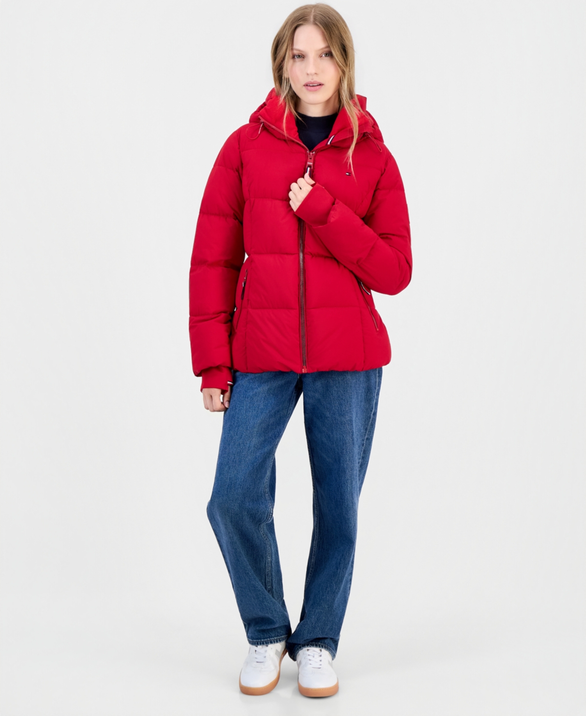 Click here for Tommy Hilfiger Womens Short Hooded Puffer Jacket... prices
