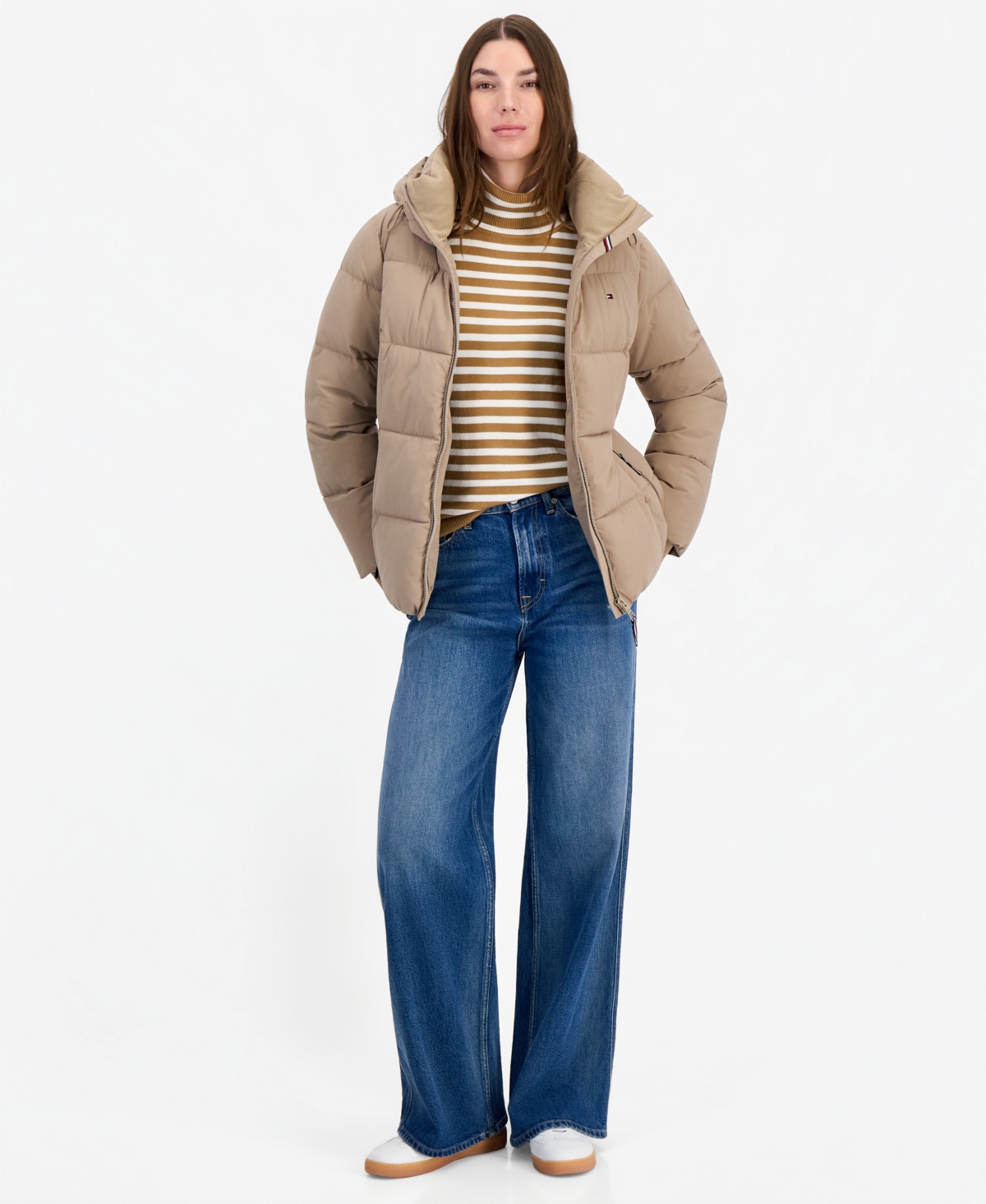 Click here for Tommy Hilfiger Womens Short Hooded Puffer Jacket... prices