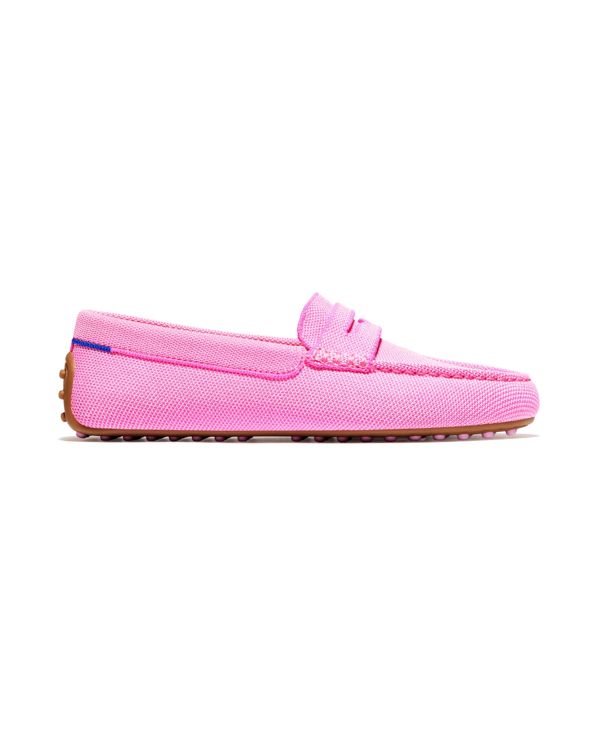 Click here for Rothys Womens Daily Driver Slip On Loafers - Pink prices