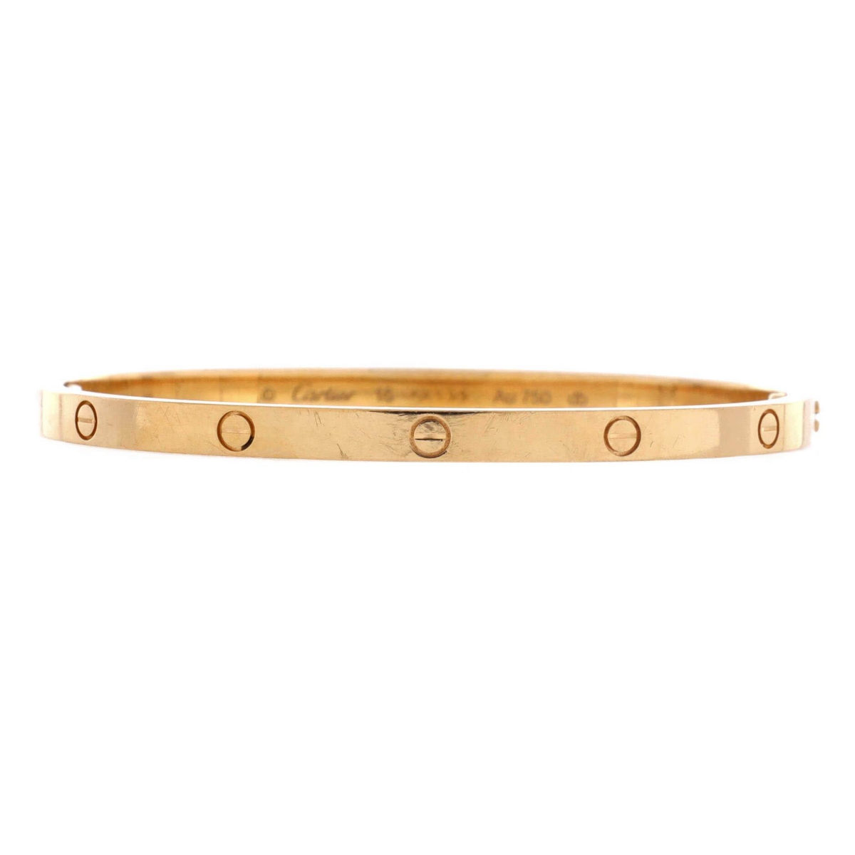Click here for Pre-Owned Cartier Love Bracelet - 18k yellow gold prices