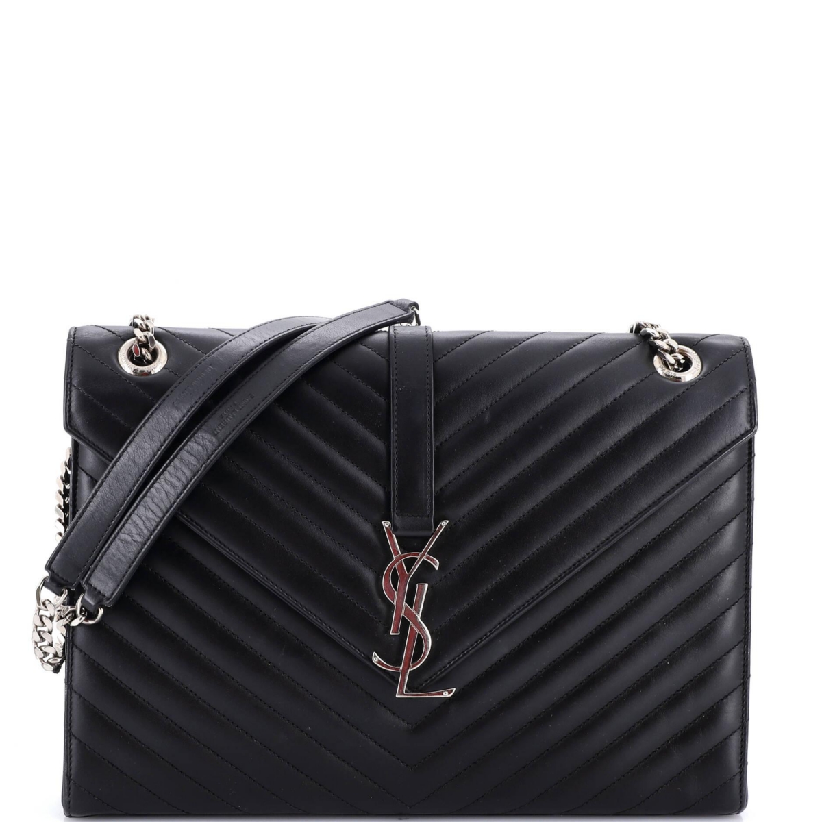 Click here for Pre-Owned Saint Laurent Large Classic Monogram Env... prices