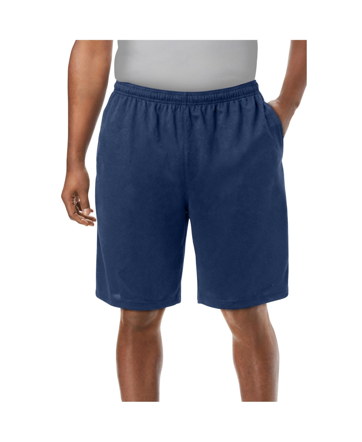Click here for KingSize Big & Tall Mesh Performance Short - Navy prices
