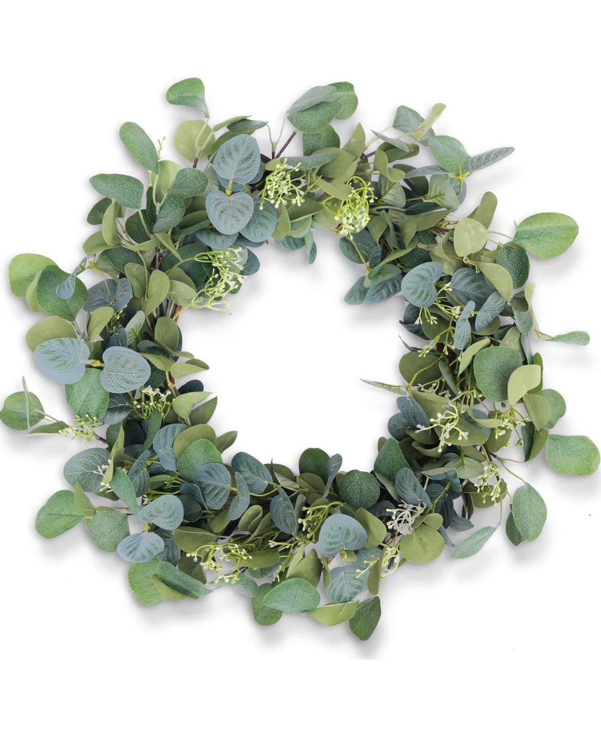 Click here for Gnuadz Eucalyptus Wreath Handmade Green Leaves Flo... prices