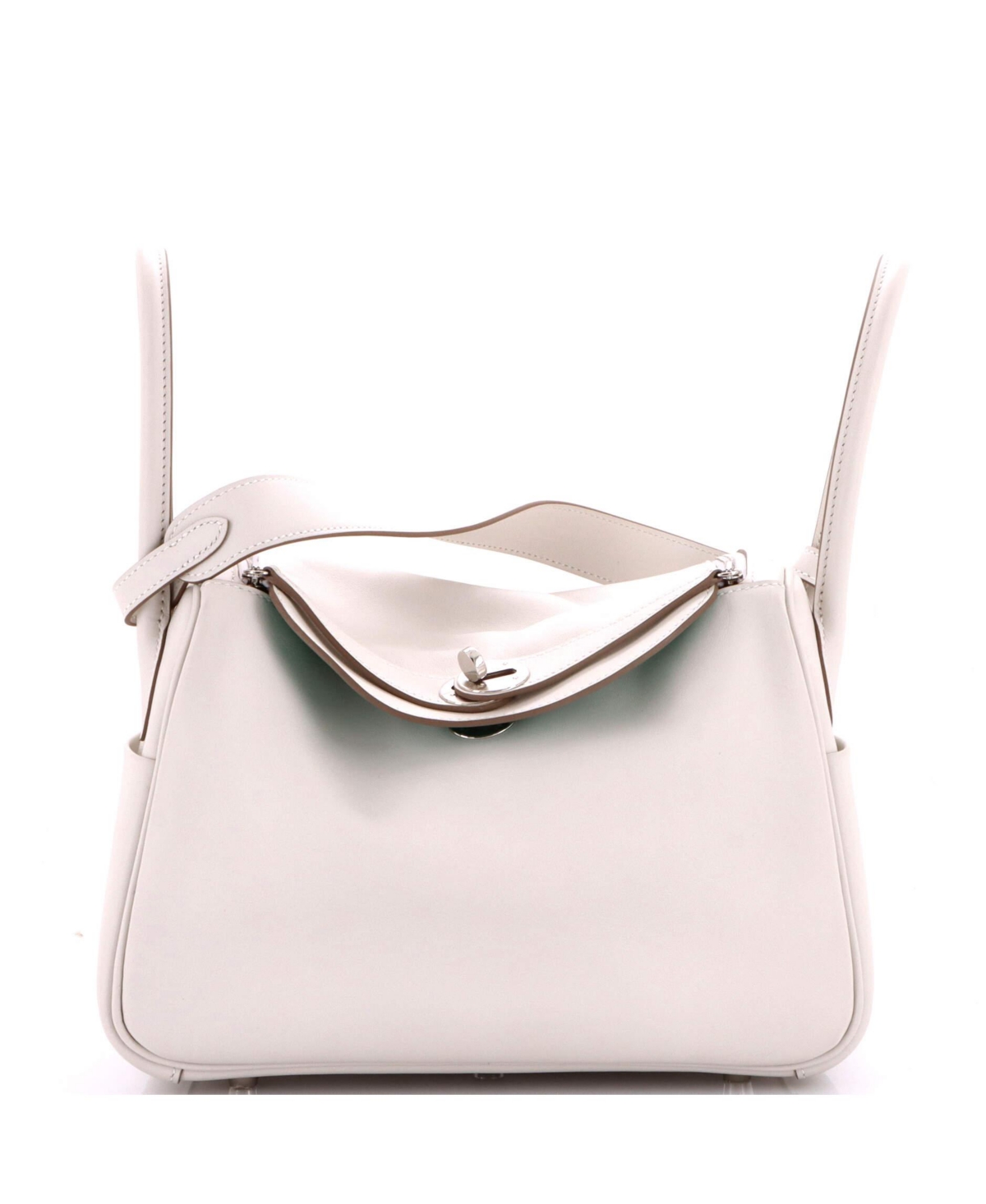 Click here for Pre-Owned HERMES 26 Lindy Bag Verso Swift - Natura... prices