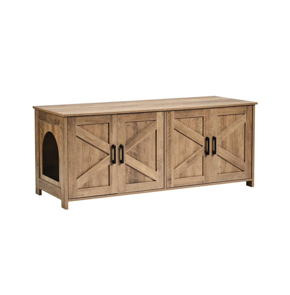 Click here for Sugift Cat Litter Box Enclosure for 2 Cats Litter... prices