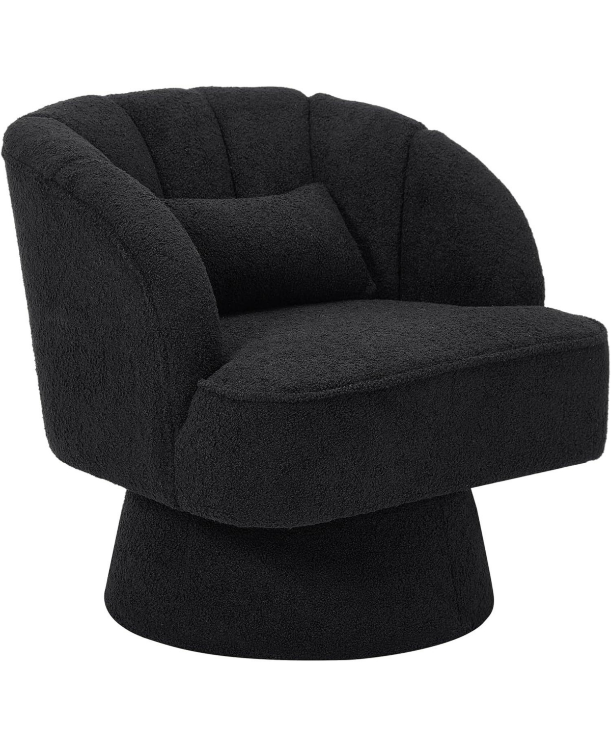 Click here for gaomon Swivel Barrel Chair - Velvet Upholstered Mo... prices