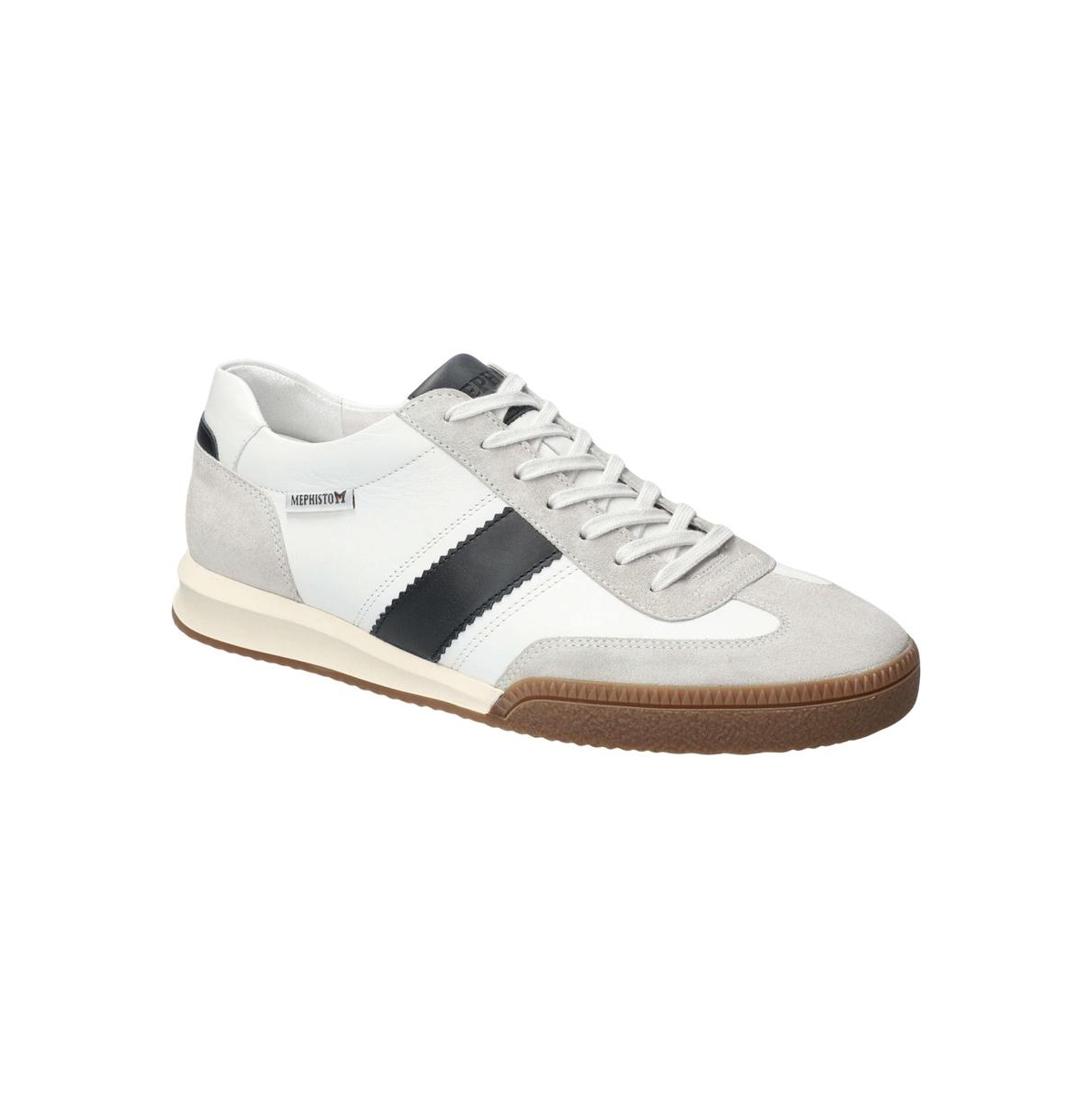 Click here for Mephisto Mens Elyo Stone Suede and Leather Sneaker... prices