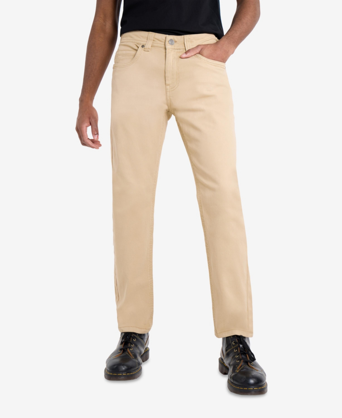 Click here for Cultura Mens Saddle Stitch Color Denim With Flap P... prices