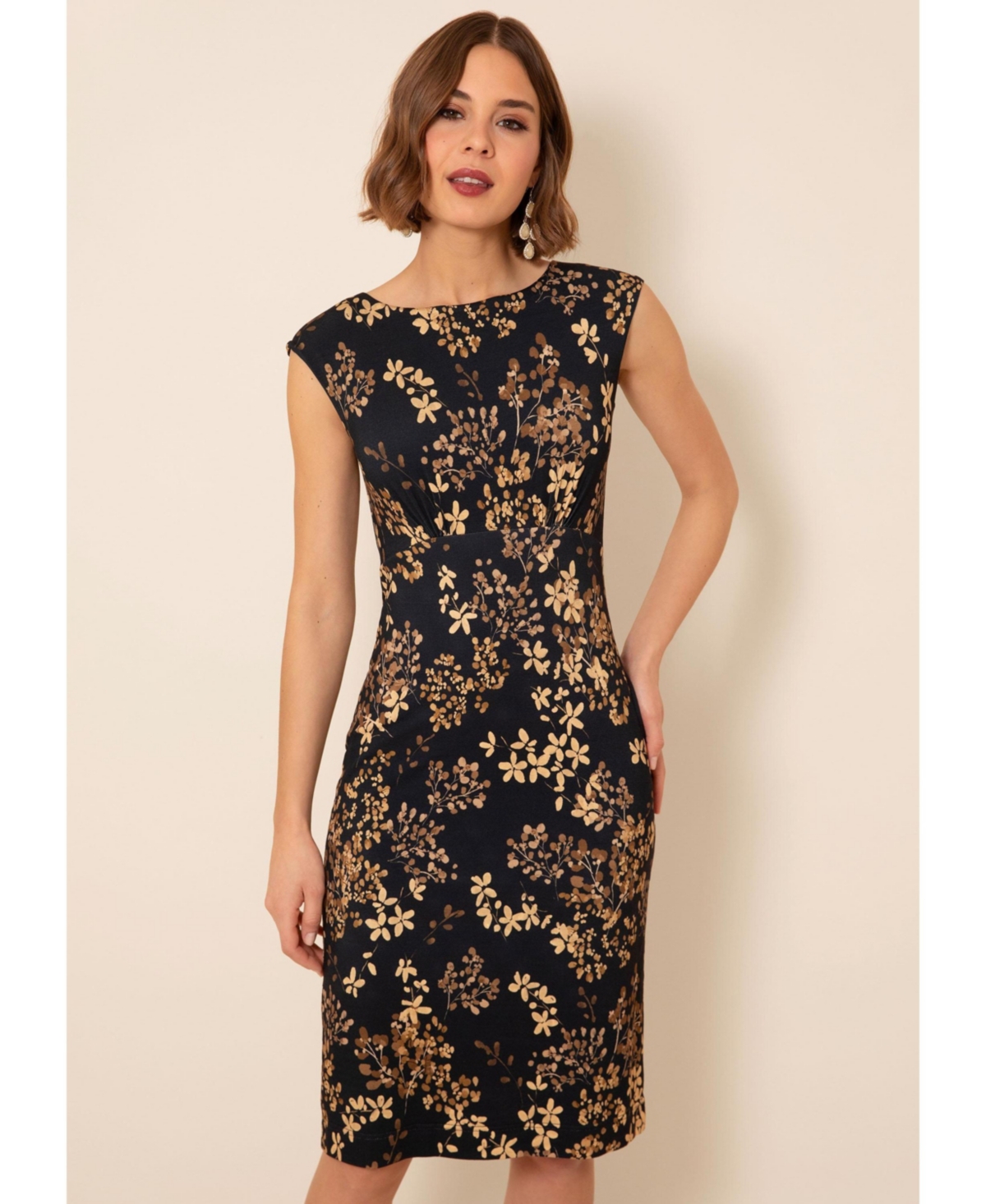 Click here for Alie Street London Womens Pippa Dress - Golden blo... prices
