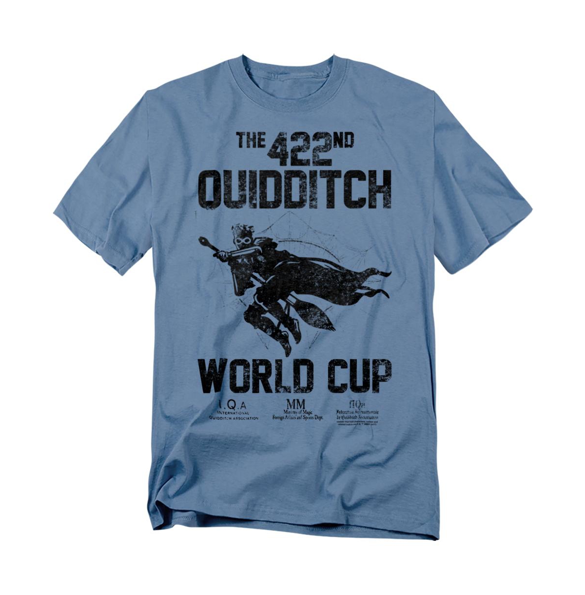 Click here for Harry Potter Mens World Cup T Shirt - Carolina blu... prices