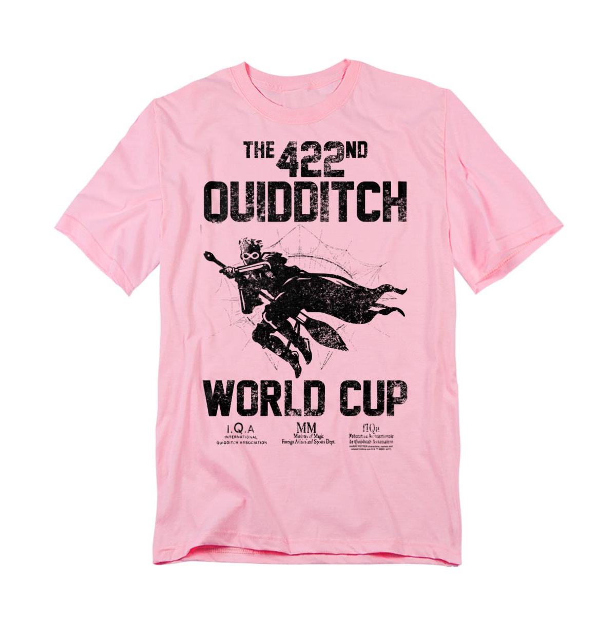 Click here for Harry Potter Mens World Cup T Shirt - Pink prices