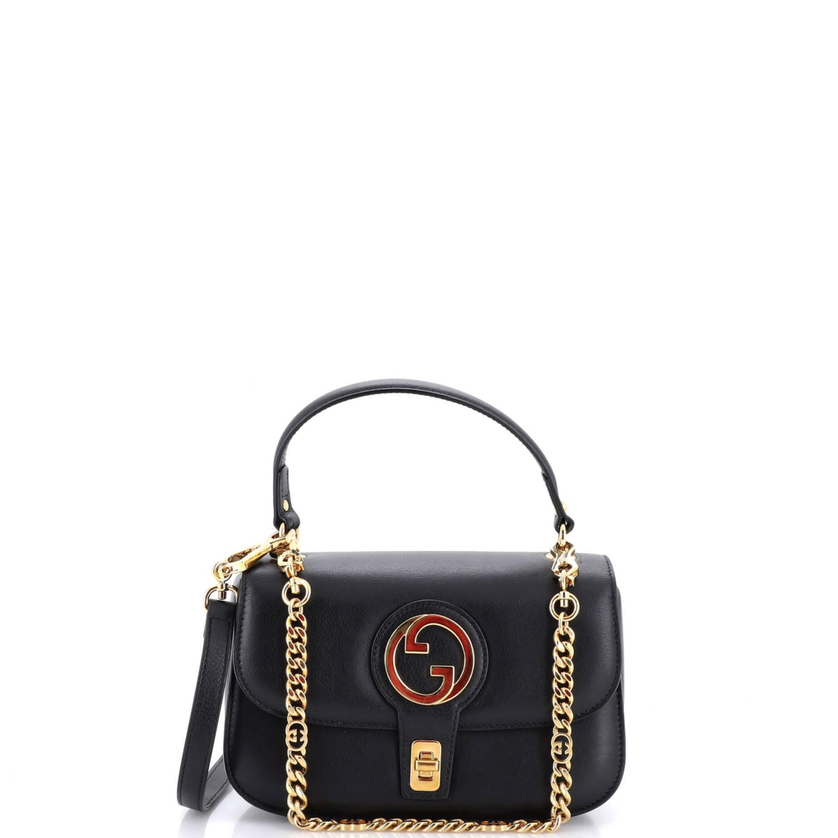 Click here for Pre-Owned Gucci Small Blondie Nm Chain Top Handle... prices