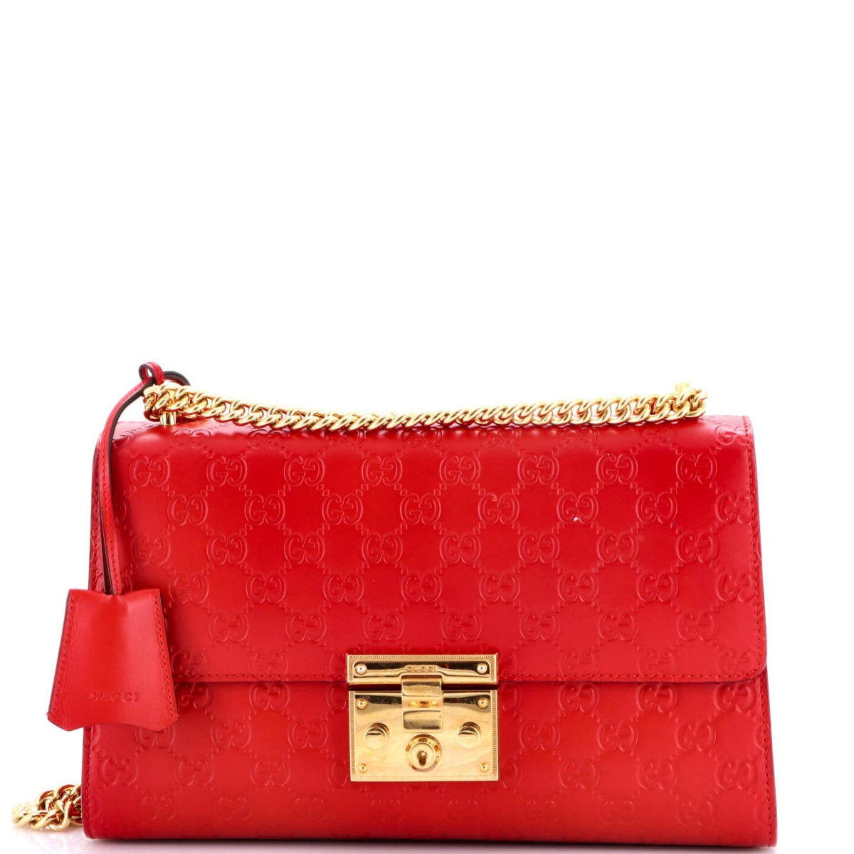 Click here for Pre-Owned Gucci Medium Padlock Shoulder Bag Guccis... prices