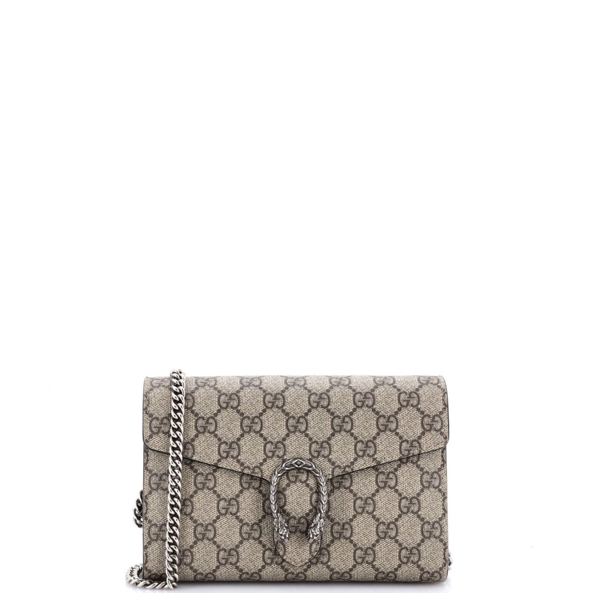 Click here for Pre-Owned Gucci Small Dionysus Chain Wallet Gg Coa... prices