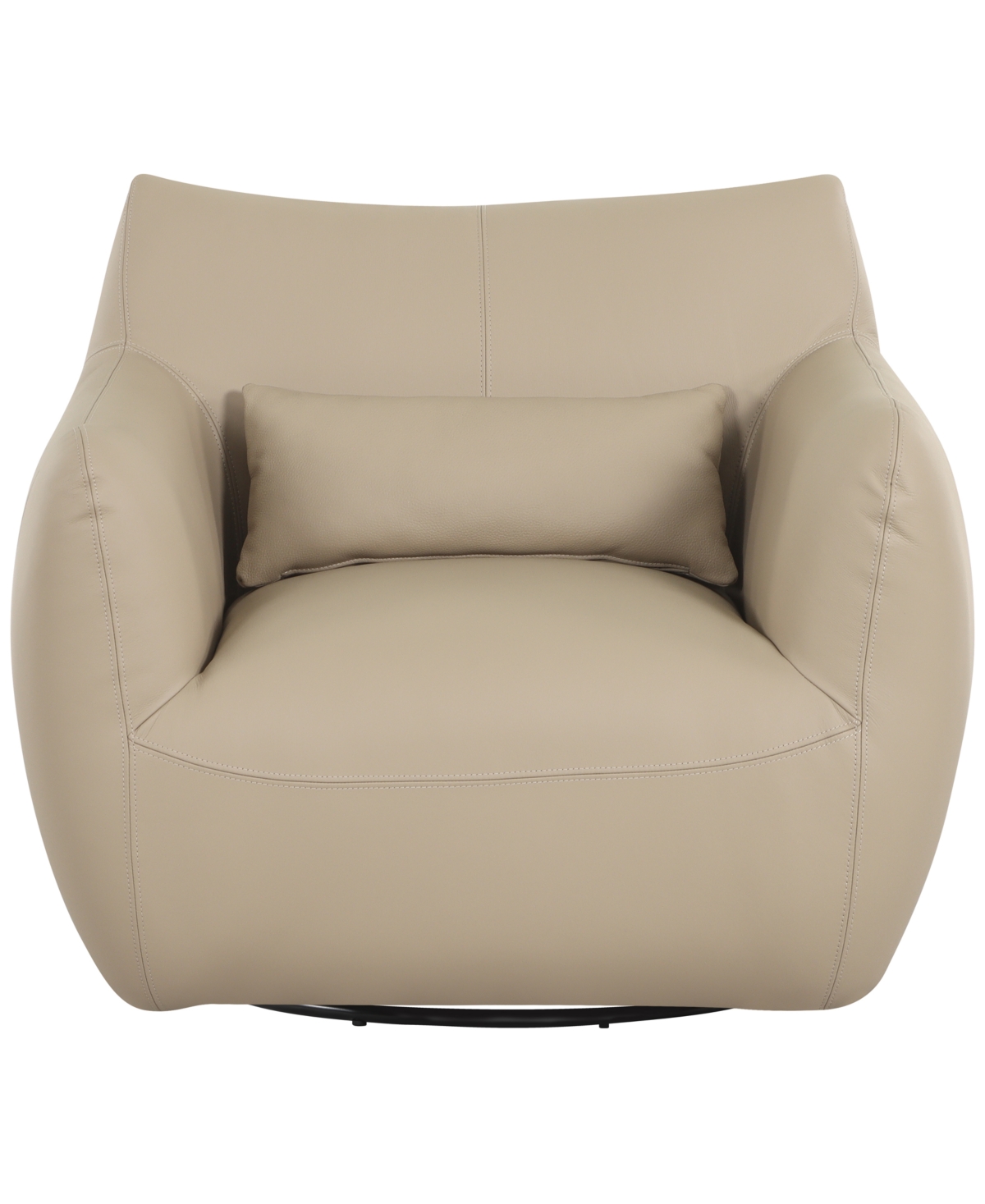 Click here for Versa 41 Leather Swivel Chair - Cappuccino prices