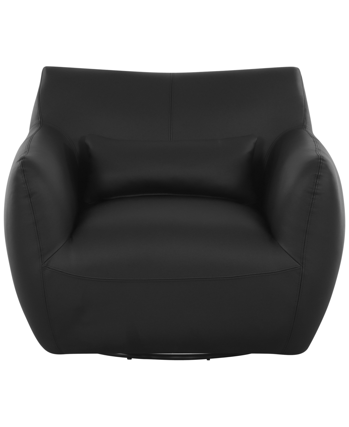 Click here for Versa 41 Leather Swivel Chair - Matte Black prices