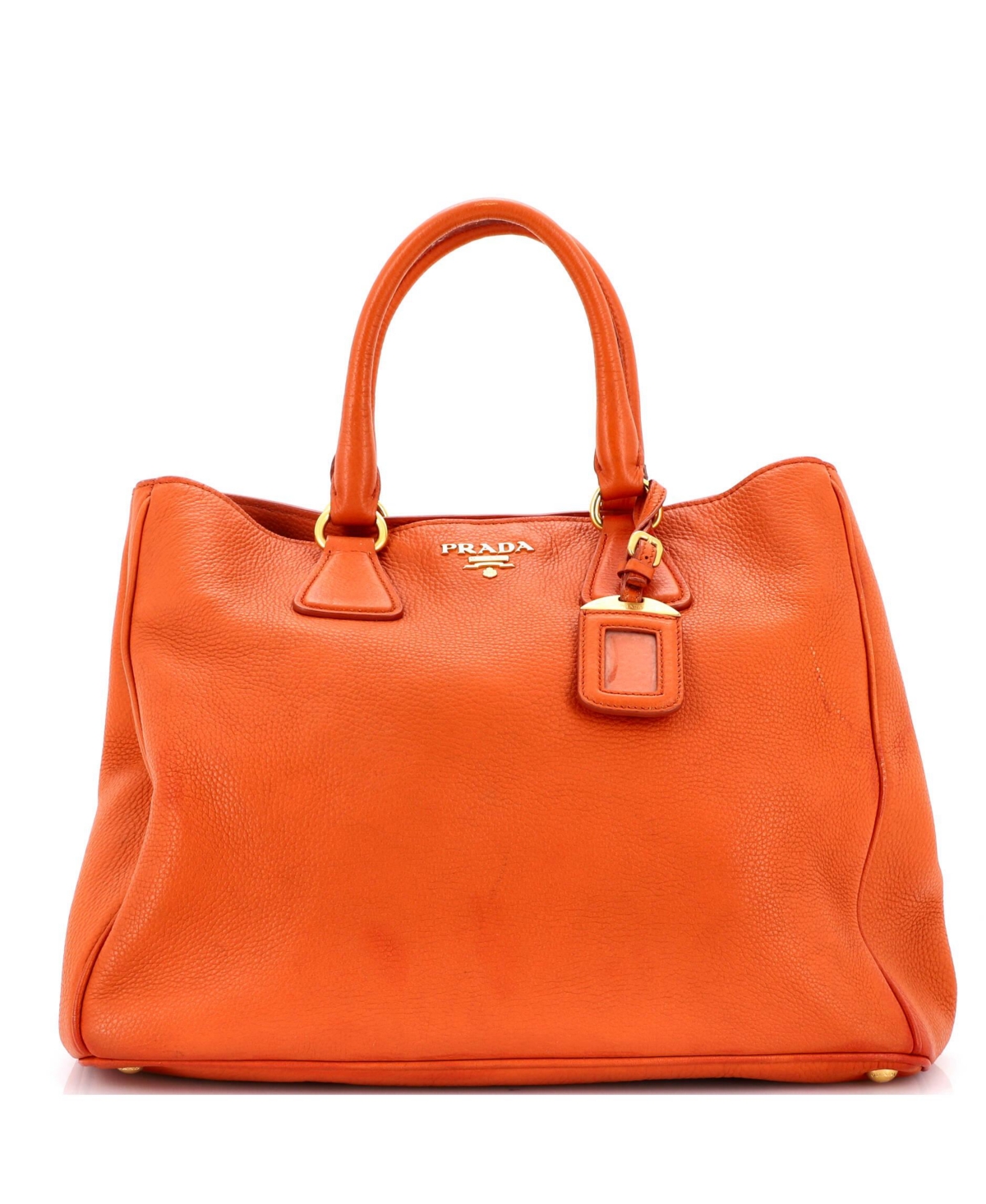 Click here for Pre-Owned Prada Large Convertible Shopper Tote Vit... prices