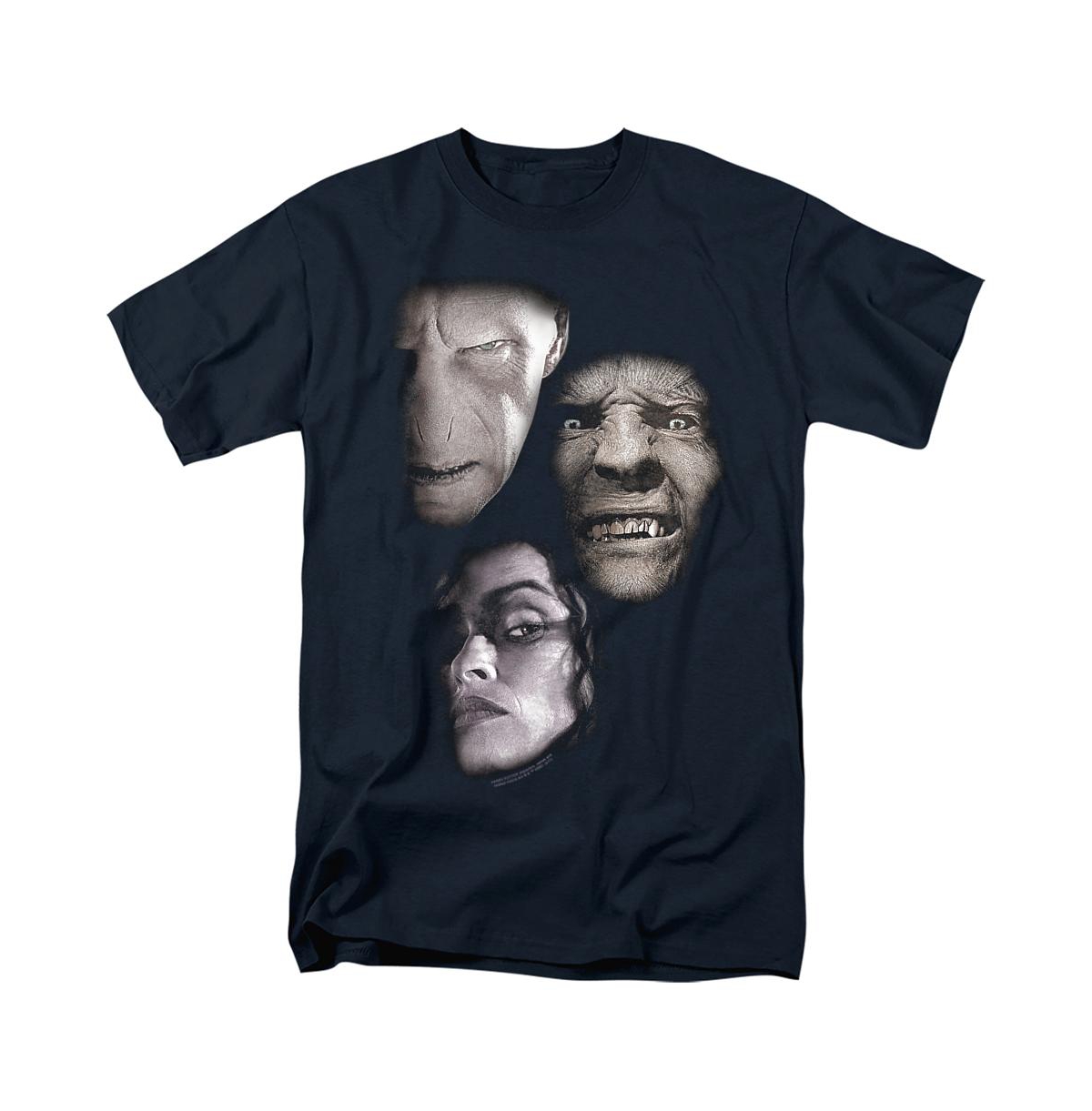 Click here for Harry Potter Mens Villian Heads T-Shirt - Navy prices