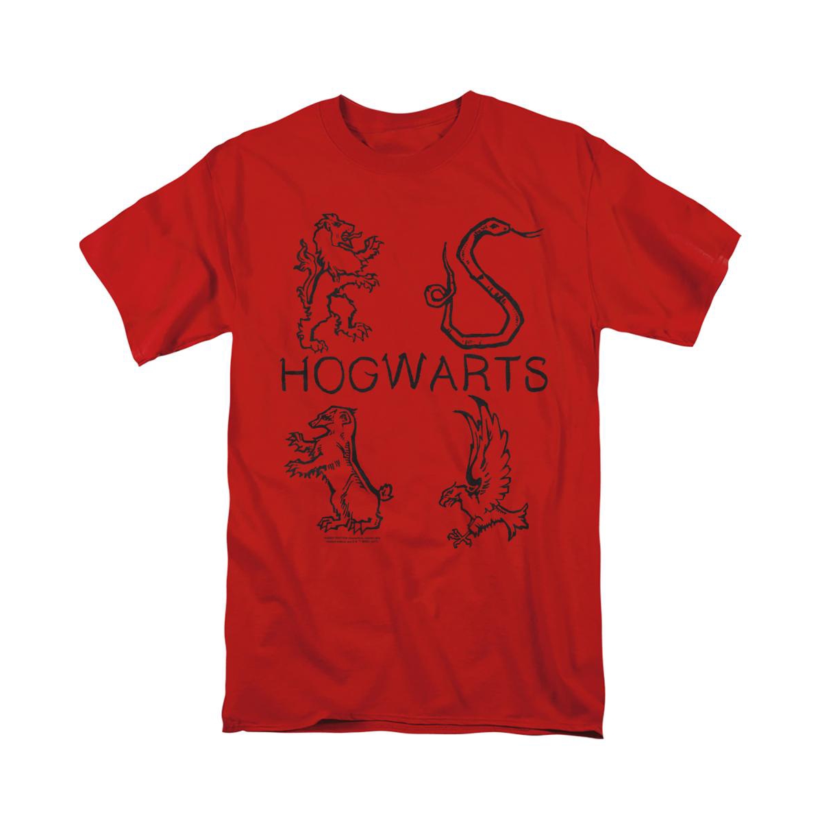 Click here for Harry Potter Mens Literary Crests T-Shirt - Red prices