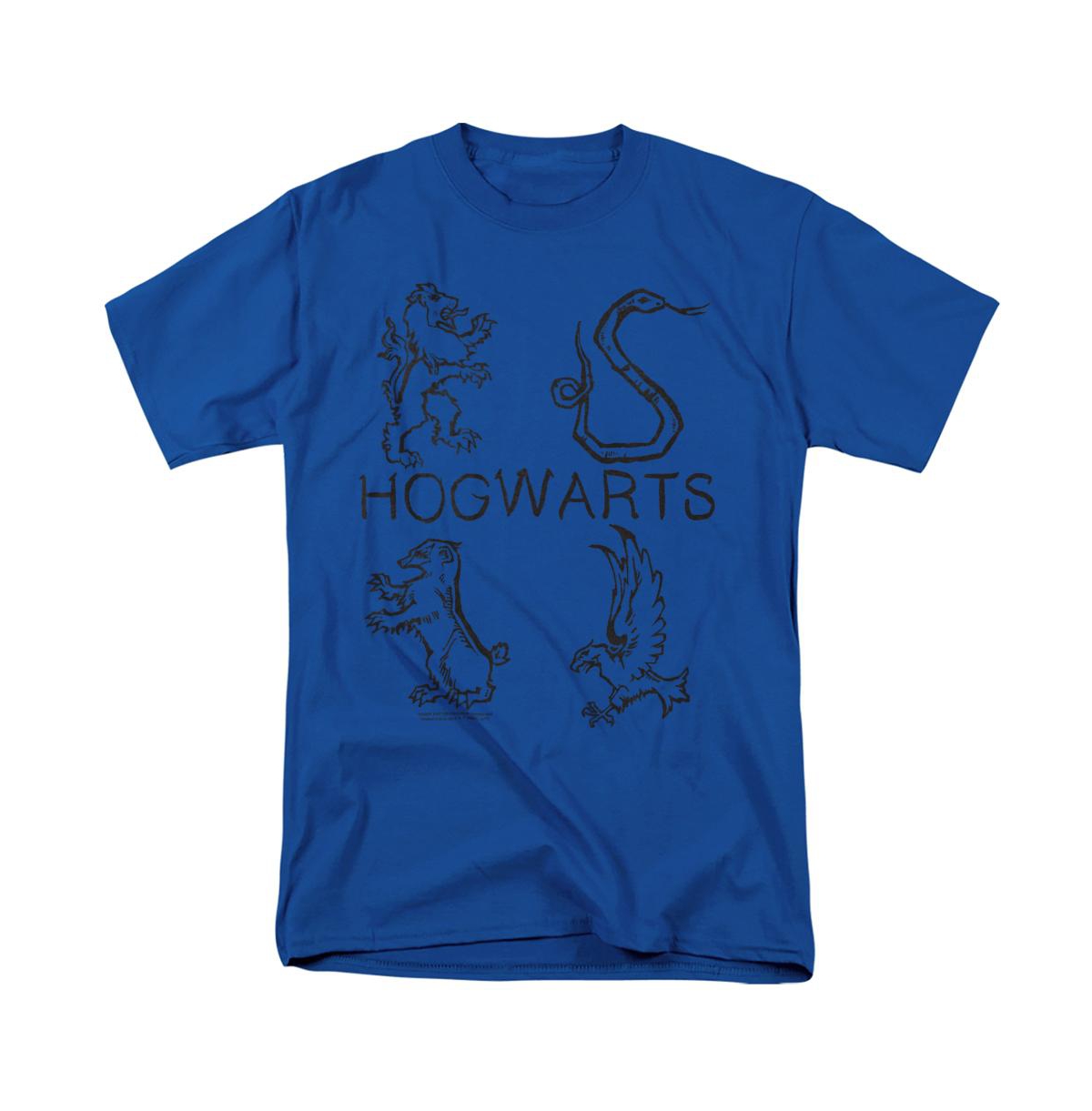 Click here for Harry Potter Mens Literary Crests T-Shirt - Royal prices
