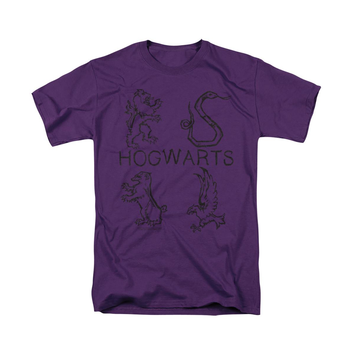 Click here for Harry Potter Mens Literary Crests T-Shirt - Purple prices
