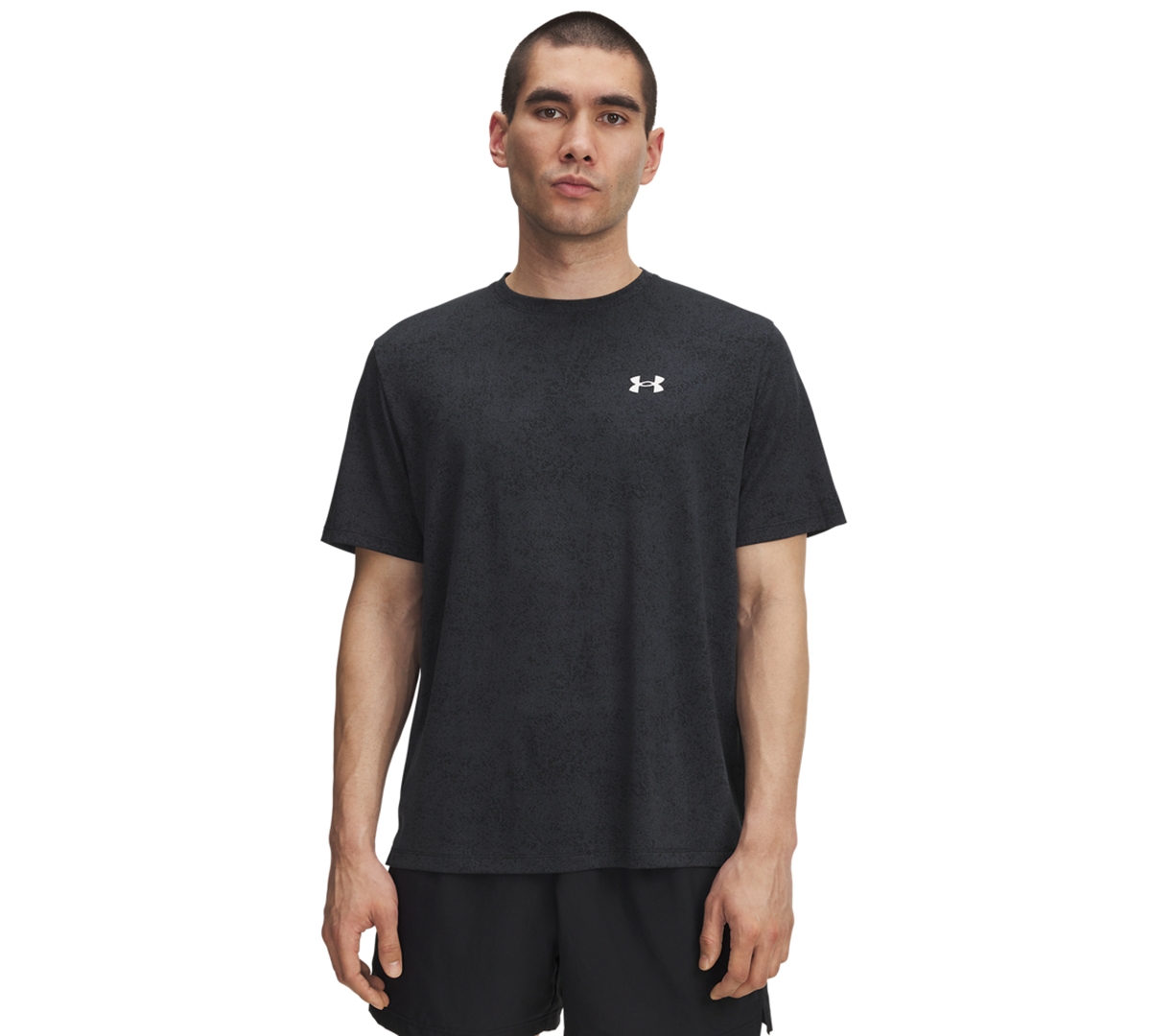 Click here for Under Armour Mens Ua Tech Pixelate T-Shirt - Black prices