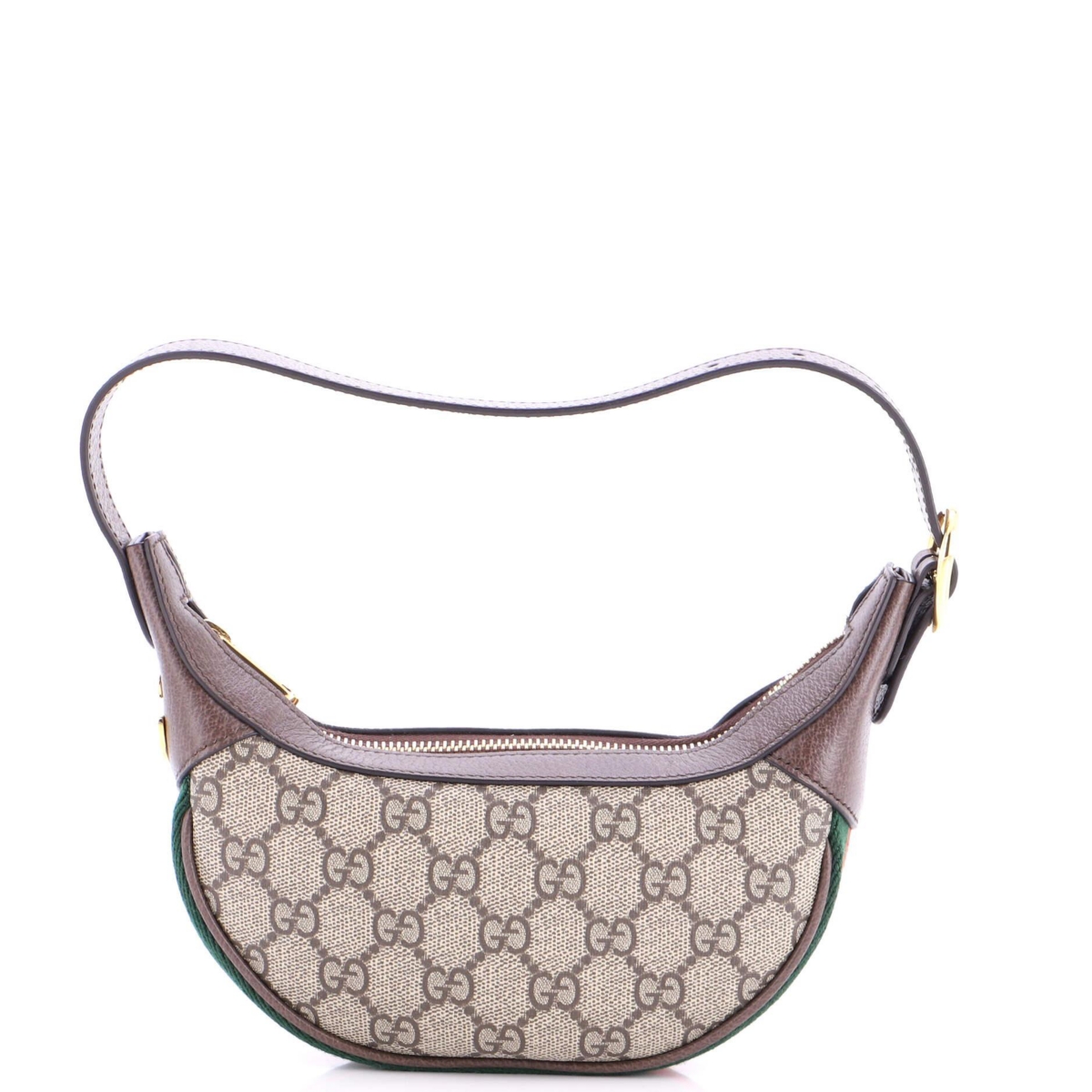 Click here for Pre-Owned Gucci Mini Ophidia Half Moon Bag Gg Coat... prices