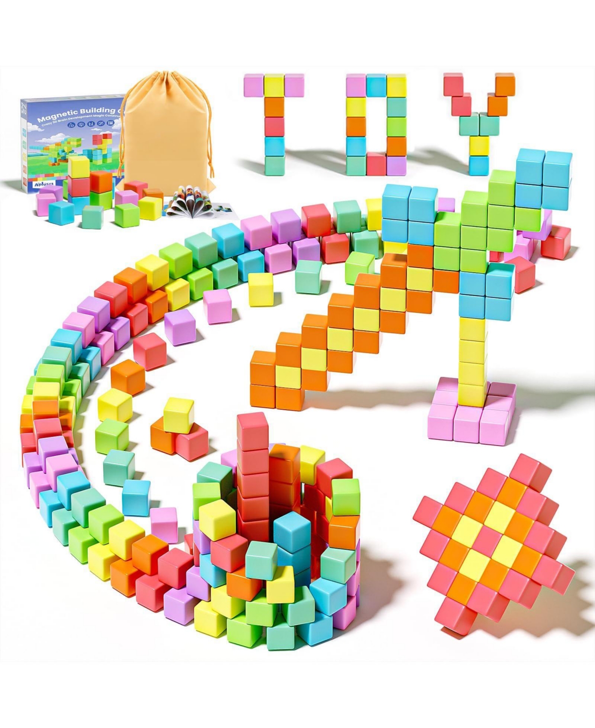Click here for Gnuadz Magnetic Blocks Building Sensory Montessori... prices
