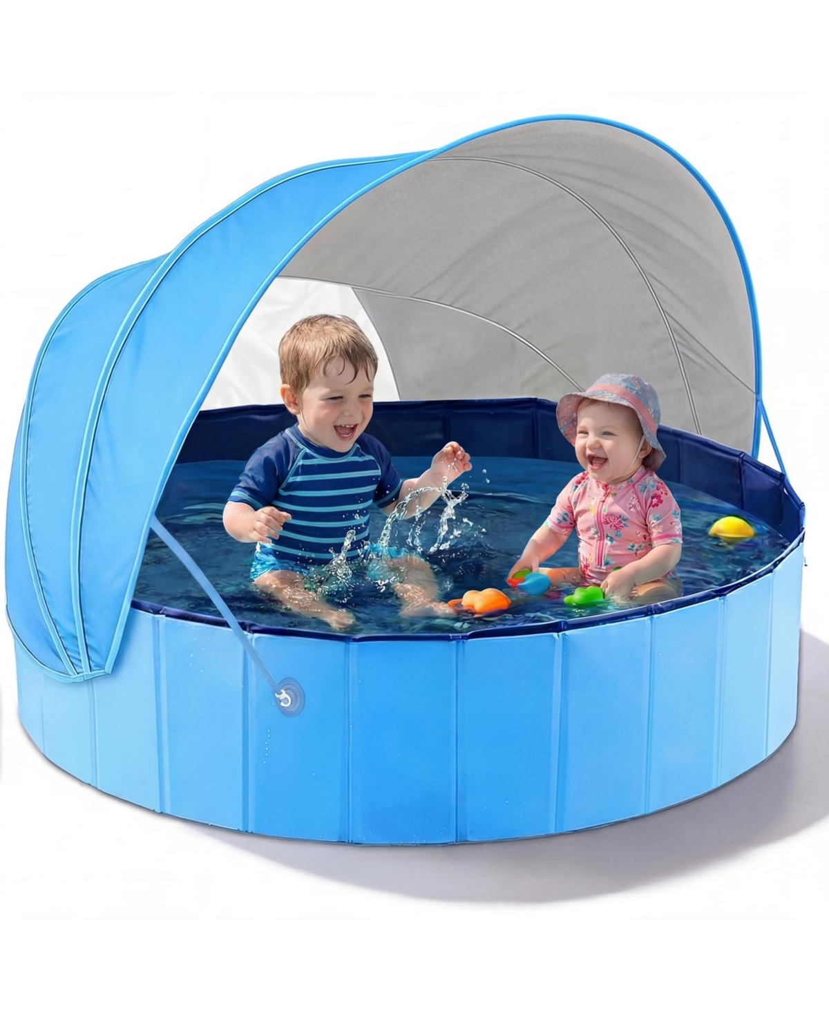 Click here for Gnuadz Kiddie Pool Foldable Shade Tent Swimming Wa... prices