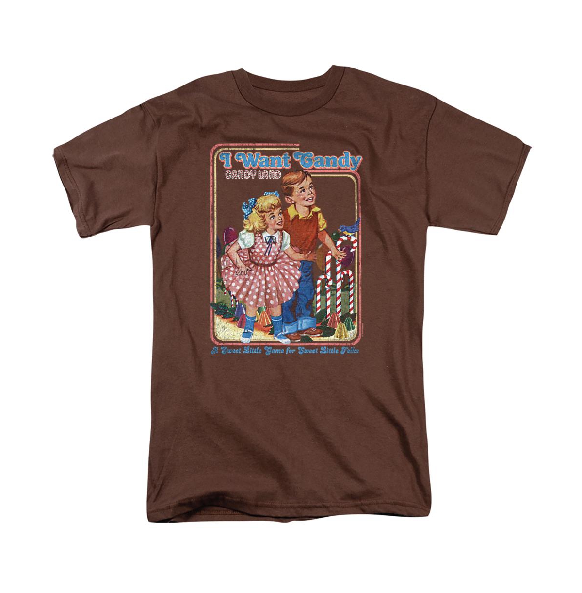 Click here for Logovision Mens Candy Land I Want Candy T Shirt -... prices