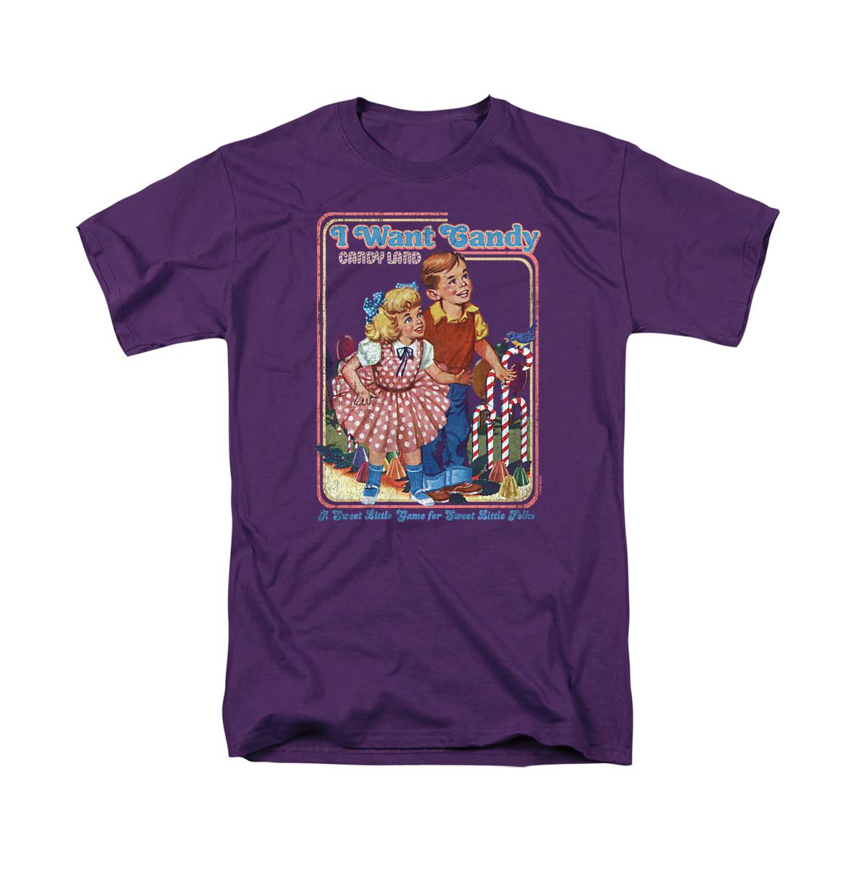 Click here for Logovision Mens Candy Land I Want Candy T Shirt -... prices