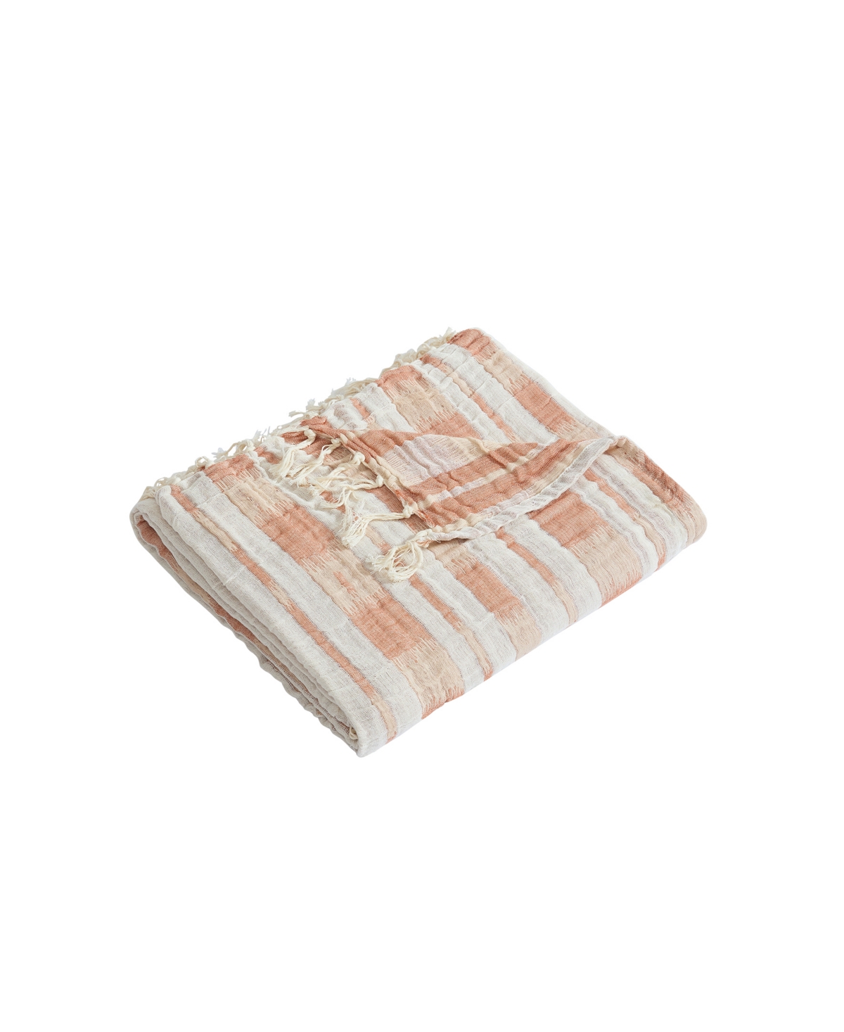 Click here for Palm Aire Amagansett Stripe Cotton Throw  50 x 70... prices