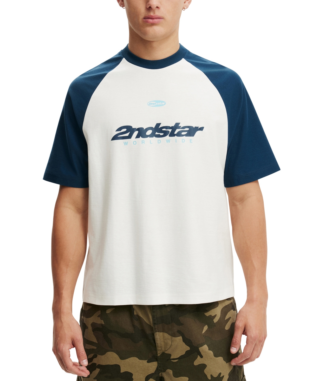 Click here for Cotton On Mens Cropped Modern-Fit Graphic T-Shirt... prices