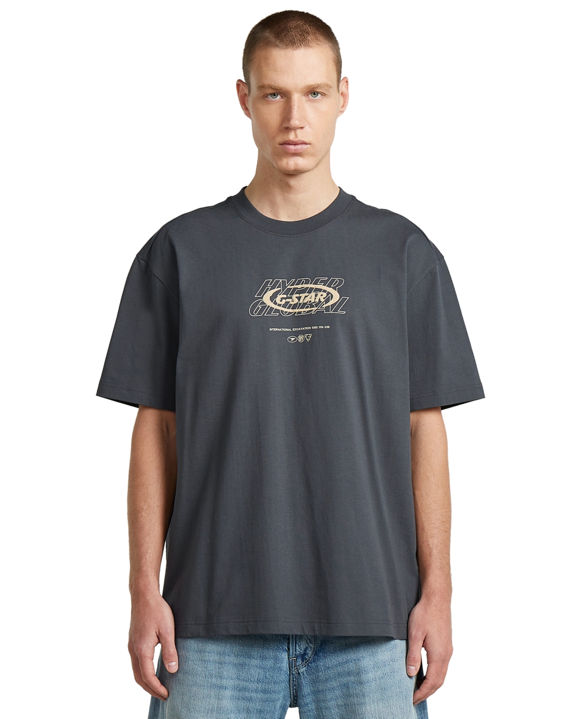 Click here for G-Star Raw Mens Hyper Graphic T-Shirt - Petrol prices