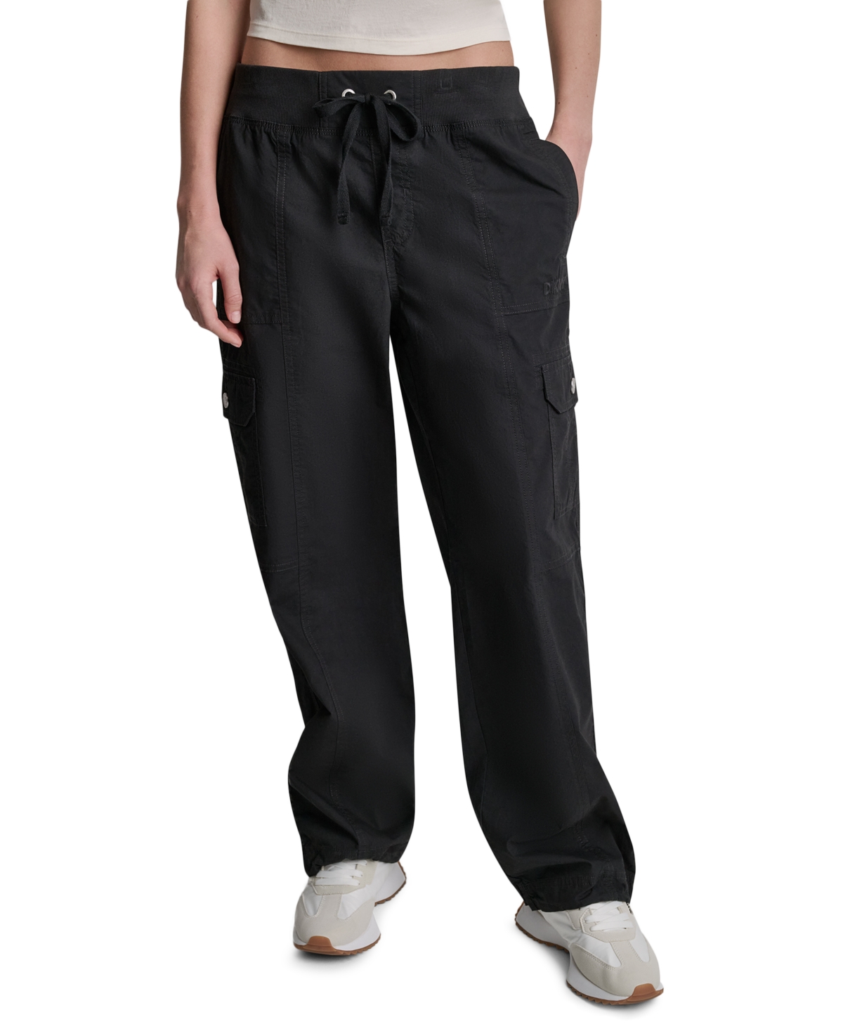 Click here for Dkny Sport Womens High-Rise Straight-Leg Pants - B... prices
