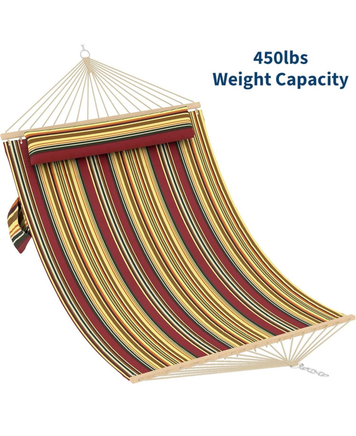 Click here for gaomon Double Quilted Fabric Hammock  450 Lbs Capa... prices