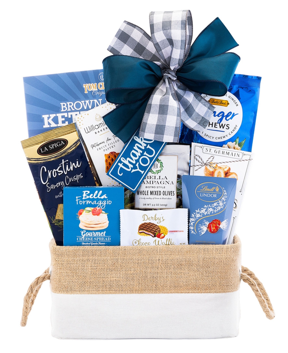 Click here for Wine Country Gift Baskets Thank You SnacksTote Bag... prices