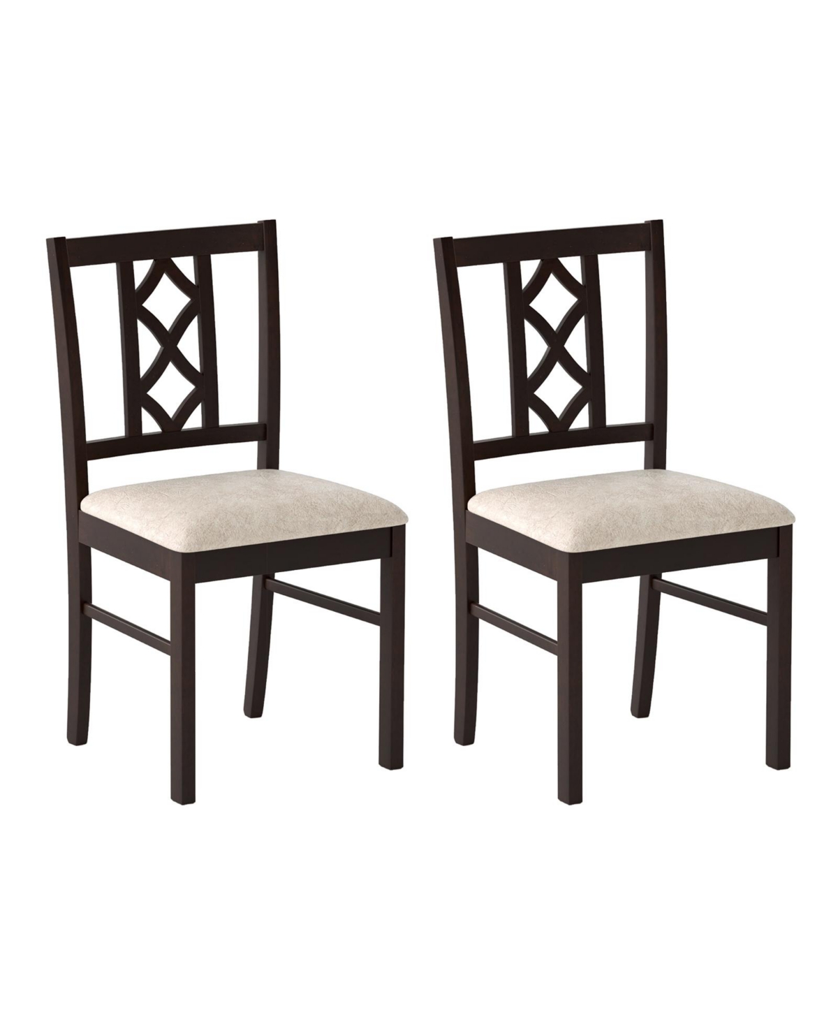 Click here for Slickblue Rubber Wood Dining Room Chairs Set of 2... prices