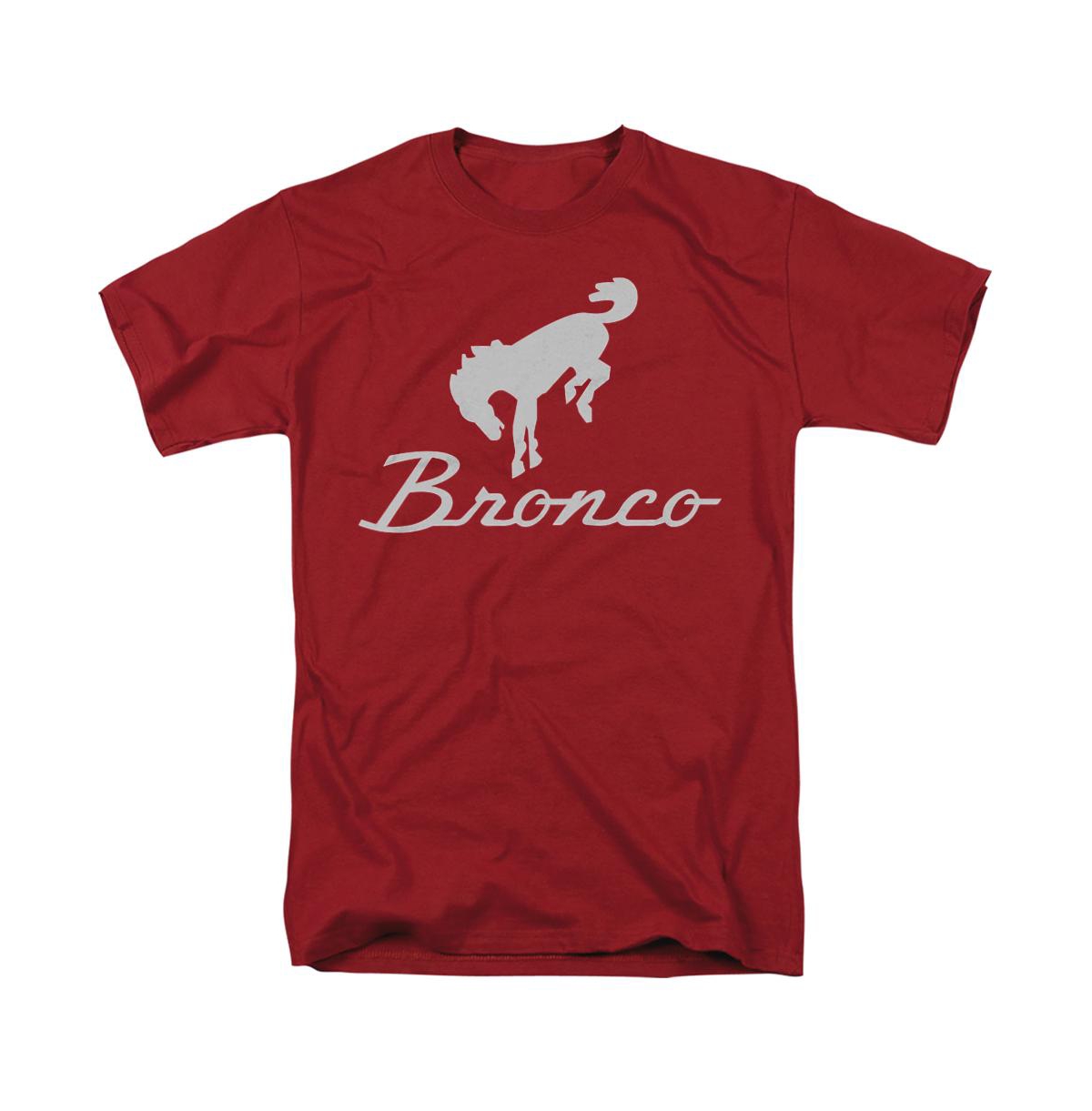 Click here for Logovision Mens Ford Bronco Chrome Bronco Logo T-S... prices