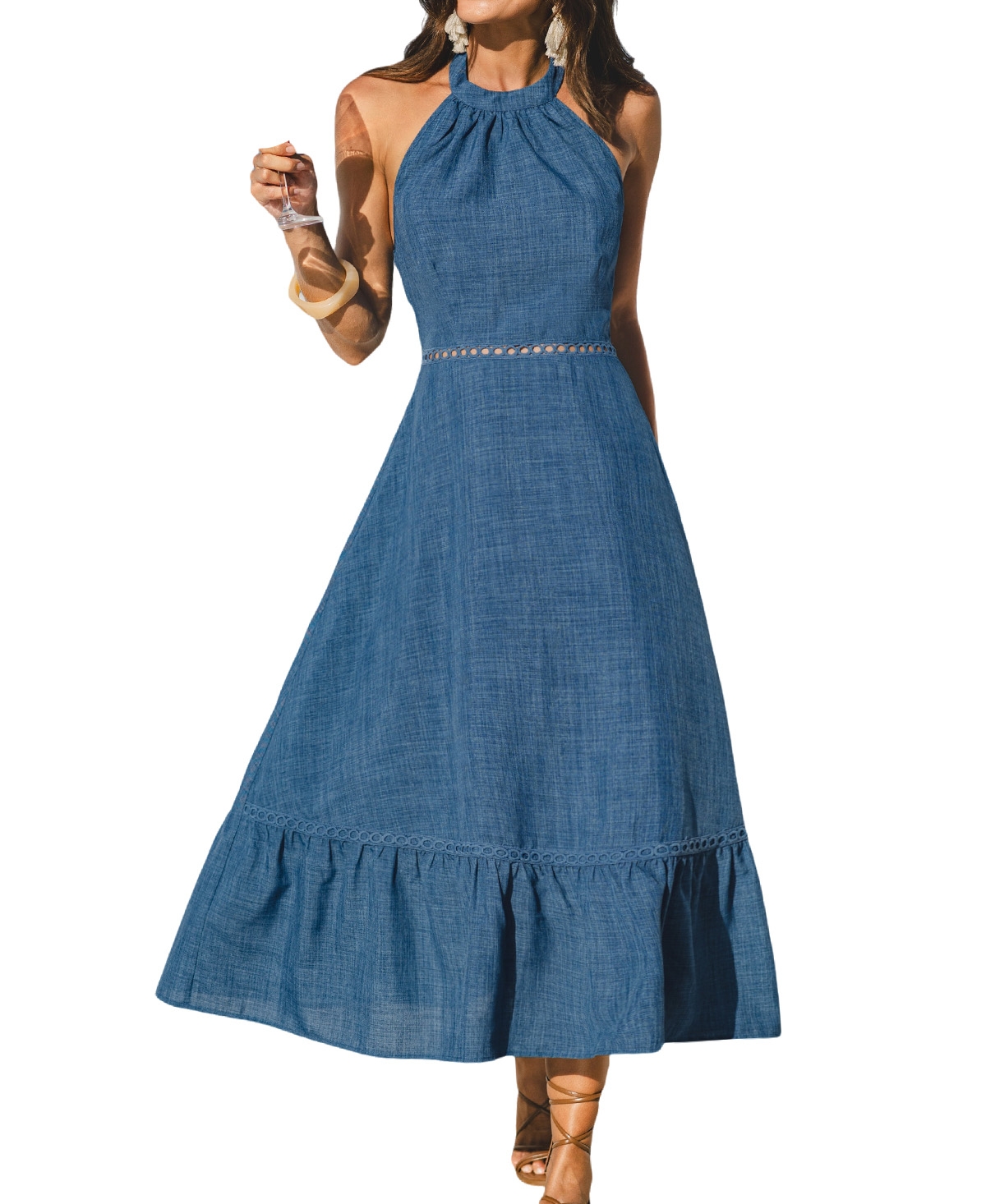 Click here for Cupshe Womens Start of Something Midi Beach Dress... prices