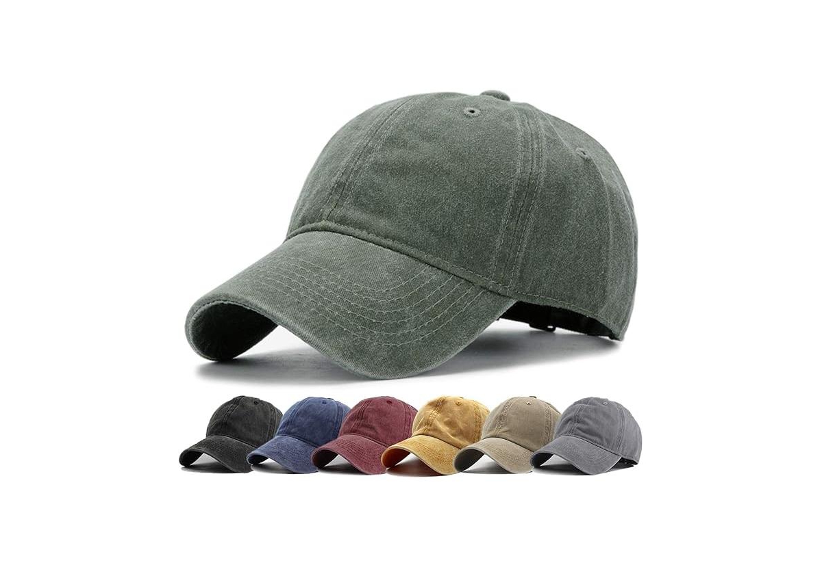 Click here for Furlihong Washed Distressed Twill Cotton Baseball... prices